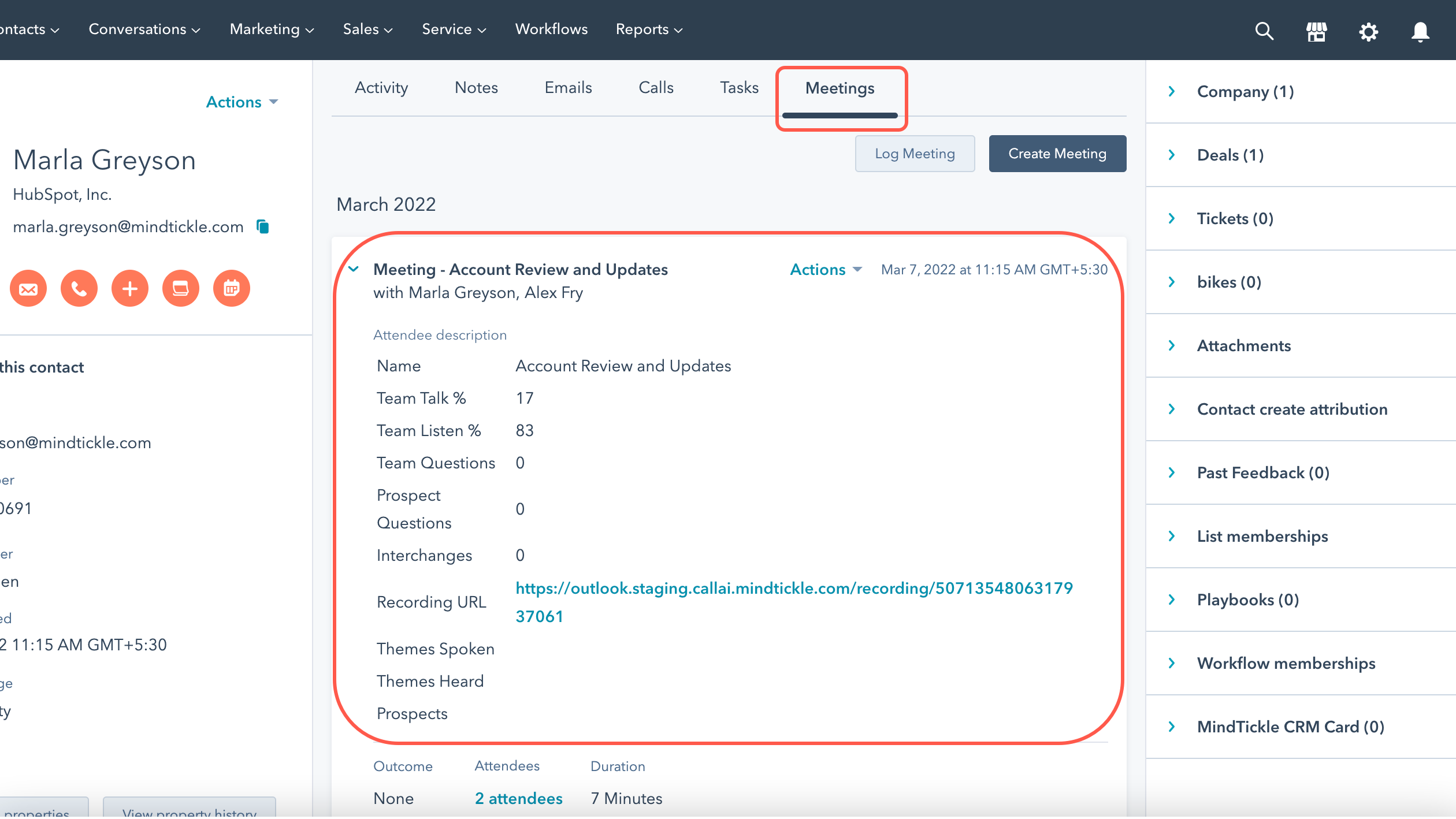 Mindtickle HubSpot Integration | Connect Them Today